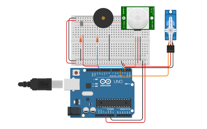 Circuit design DESAFIO 7 | Tinkercad
