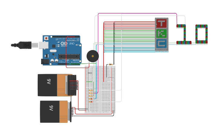 Circuit design Happy Birthday TinkerCAD | Tinkercad