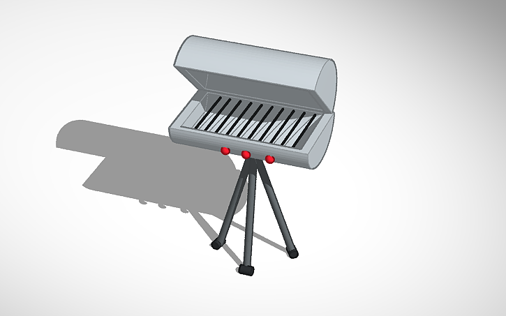 3D design barbecue pit - Tinkercad