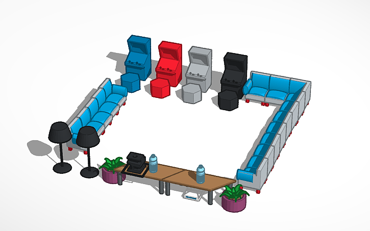 3D design Da Bar - Tinkercad