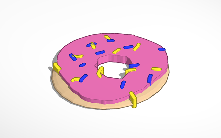3D design Donut! | Tinkercad
