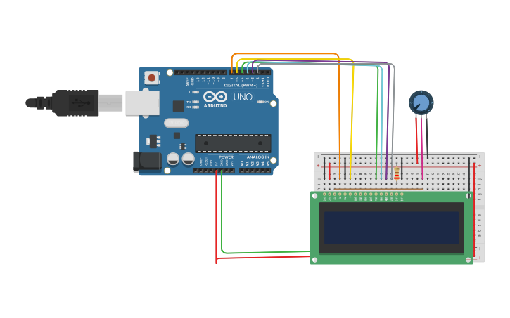 Circuit design Scroll - Tinkercad