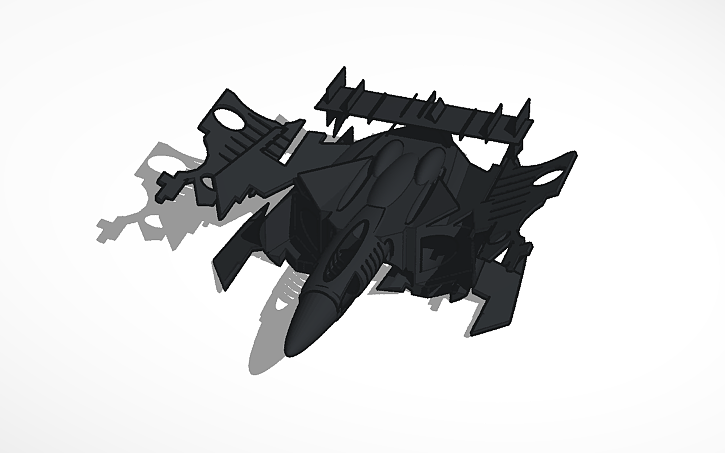 3D design All in Tinkercad spaceship. | Tinkercad