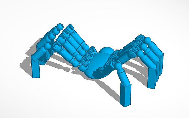 3D design My Spider | Tinkercad