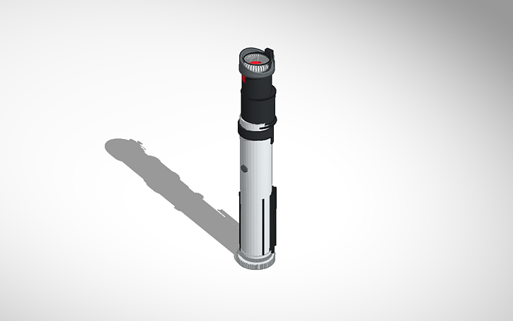 3D design lightsaber handle | Tinkercad