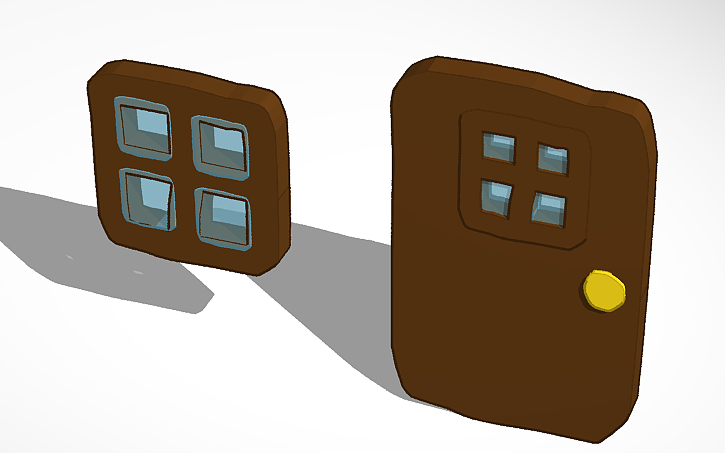 3d Design Scribble Door And Window Tinkercad