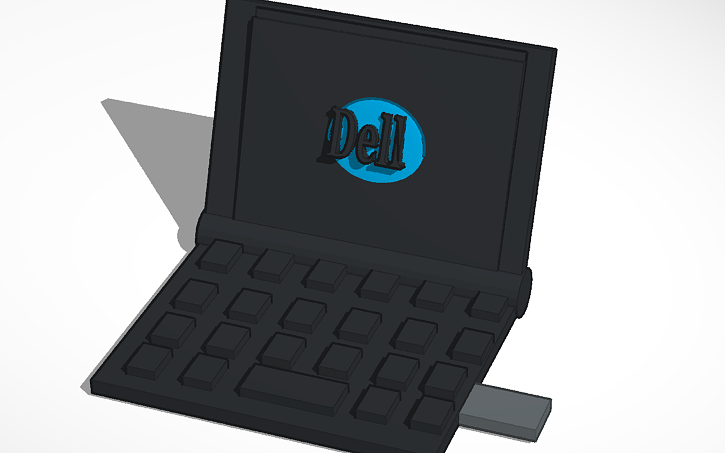3D design Dell computer | Tinkercad