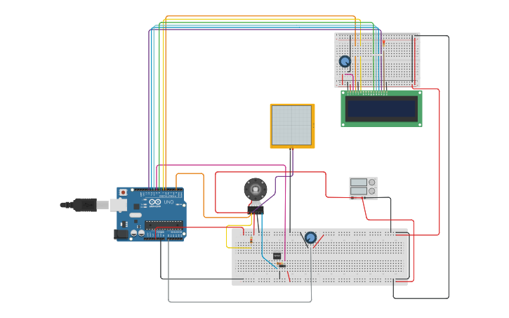 Circuit design ENCODER | Tinkercad