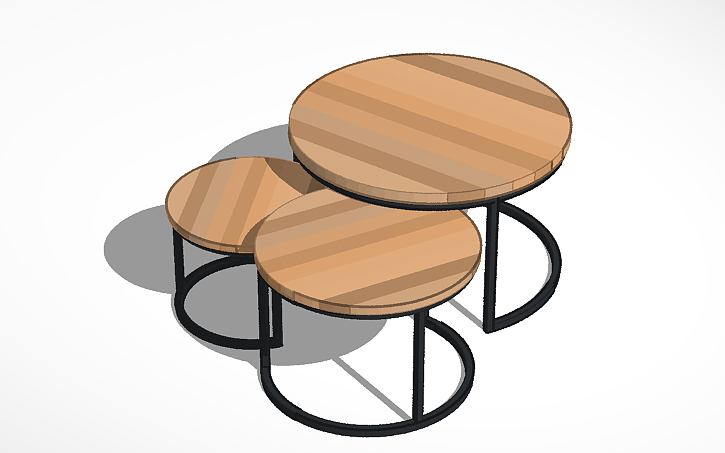 3D design Design tables - Tinkercad
