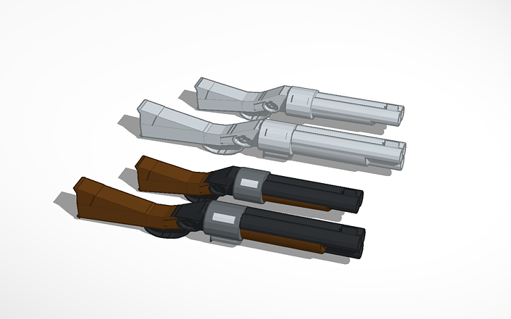 3D design TF2 Scattergun "Canon-Blast" - Tinkercad