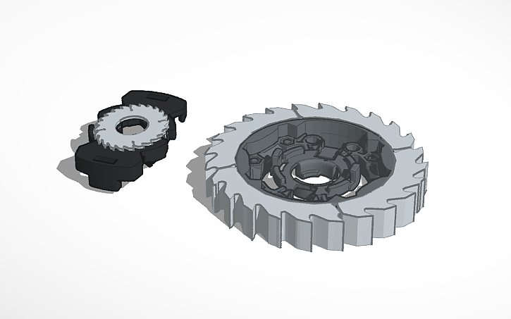3D design Chained Saw | Tinkercad