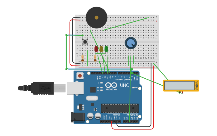 Circuit design Flames gsm | Tinkercad