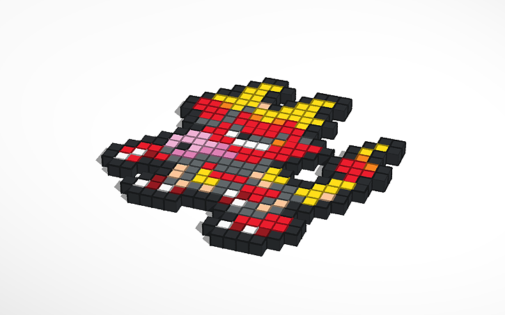 3D design Magmar Pixel | Tinkercad