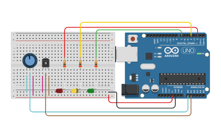 Circuit design SERIAL MONITOR PROGRAM - Tinkercad Circuit design SERIAL MONITOR PROGRAM - Tinkercad