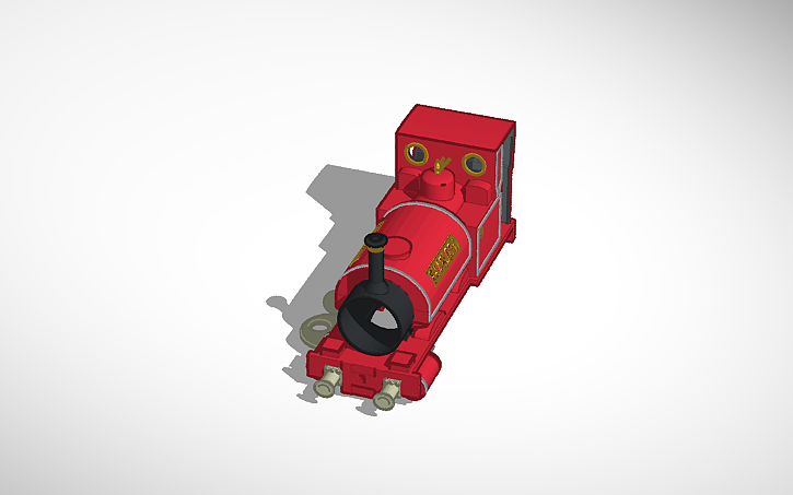 3D design Skarloey body shell* updated * - Tinkercad