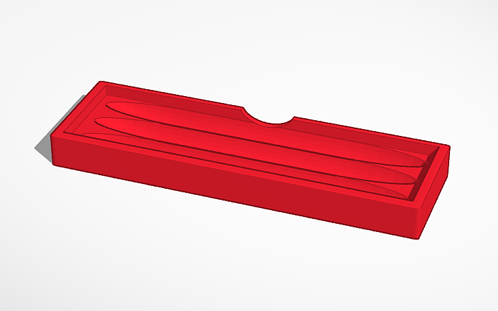 3D design pen holder - Tinkercad