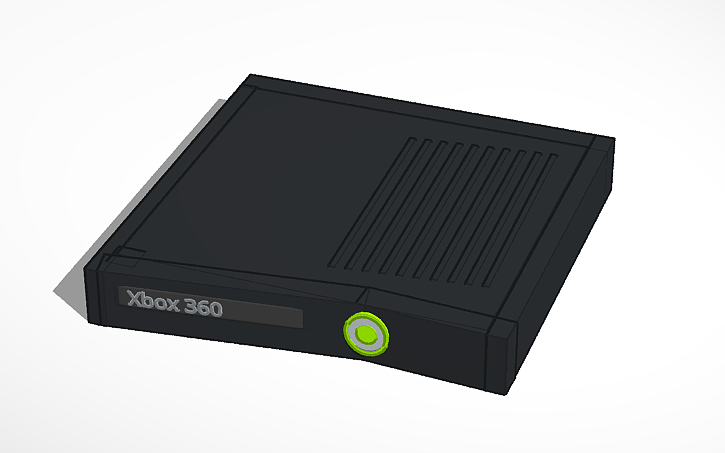 3D design Xbox 360 - Tinkercad