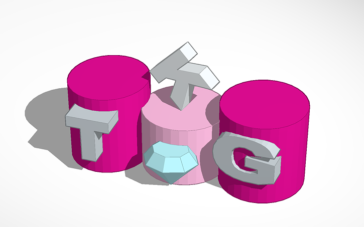 3D design Copy of Lesson: Scale, Copy & Paste result | Tinkercad