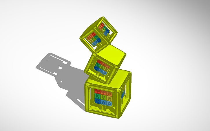 3D design 6th place for The Best Tinkercad Modeler Contest #2 - Tinkercad