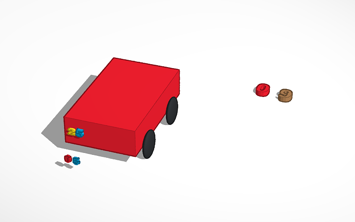 3D design xe cua RUBY | Tinkercad