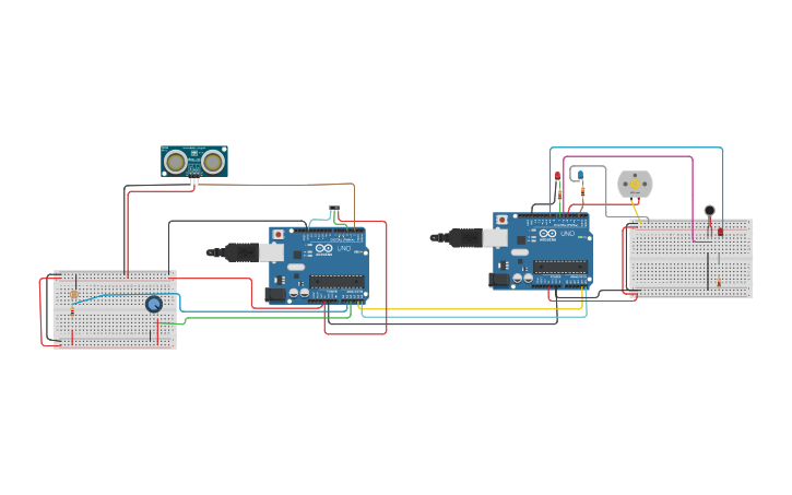 Circuit design I2C - Tinkercad