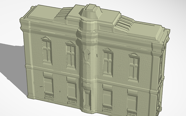 3D design Paris Buildings - Tinkercad