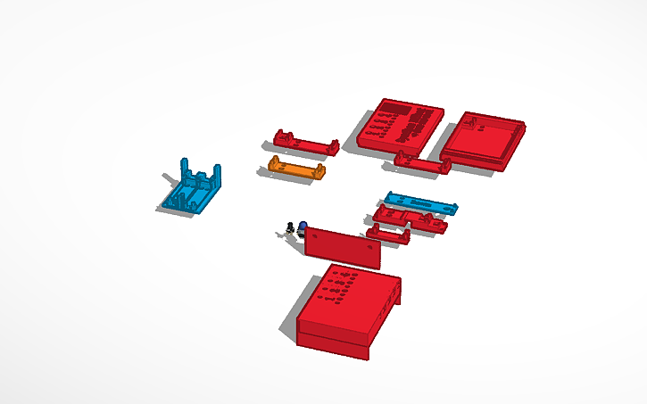 3D design Wi-DMX module - Tinkercad