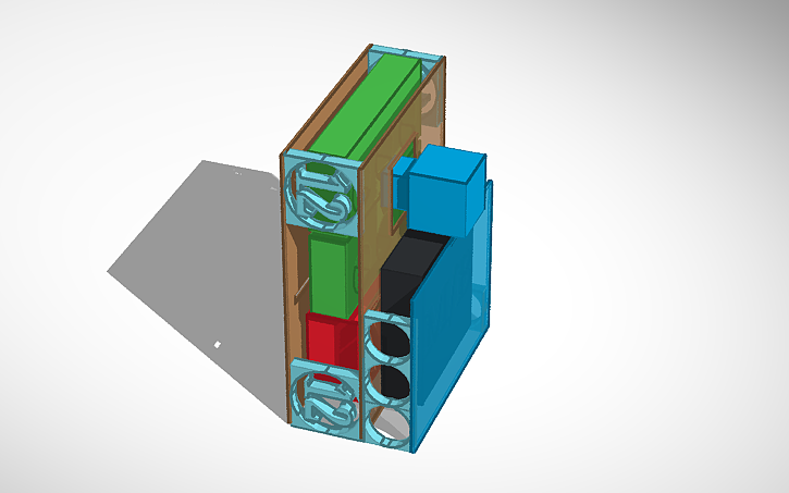 3D design DeggITAL mini Rig - Tinkercad