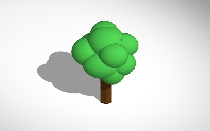 3D design Tree - Tinkercad