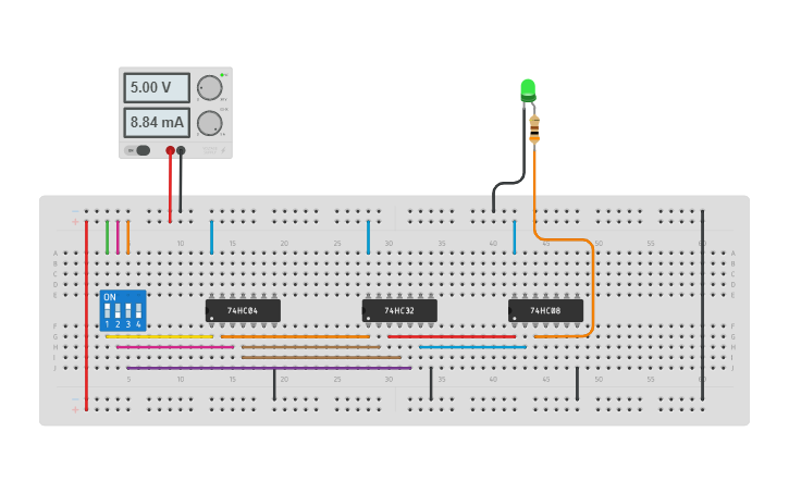 Circuit Design Exp 3 Using Pos Tinkercad