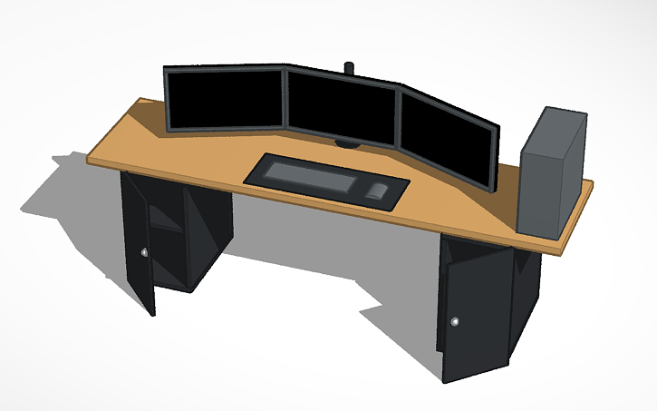 3D design Desk - Tinkercad