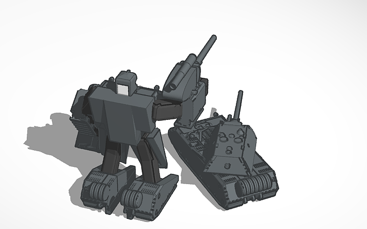 3D design Maus Transformer - Tinkercad