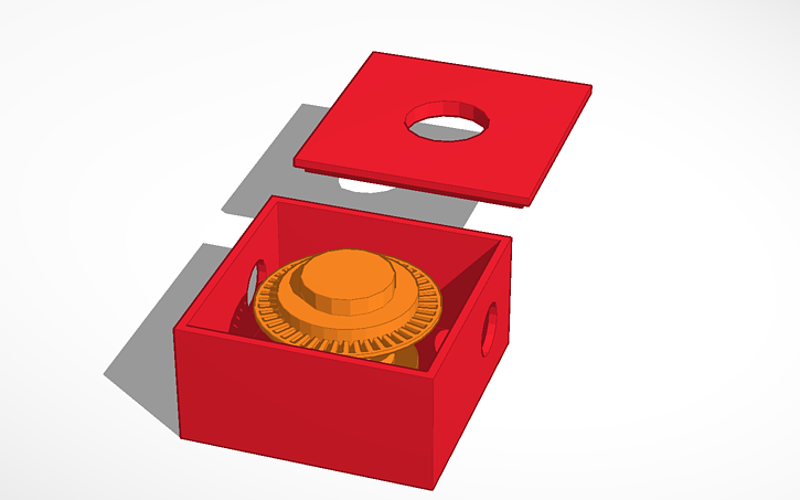 3d Design Rotary Encoder Tinkercad