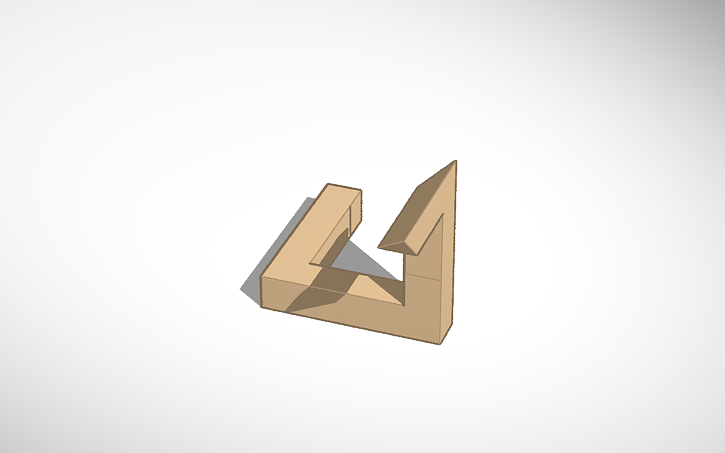 3D design Rectangulos que crean un triangulo - Tinkercad
