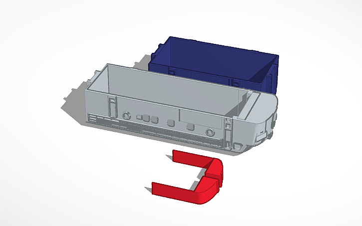 3D design Trackmaster EMD F7A/C - Tinkercad