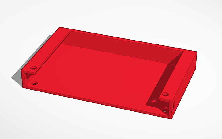 3D design vex v5 license plate holder - Tinkercad