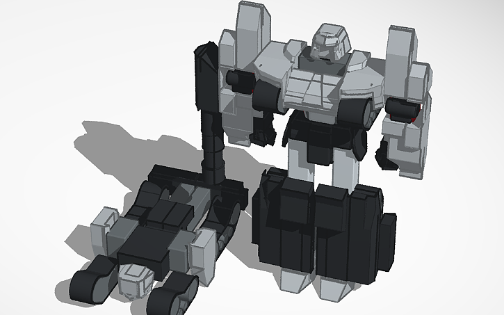 3D design Copy of megatron - Tinkercad