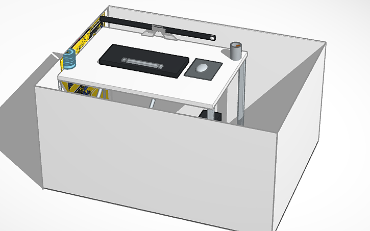 3D design Gaming setup | Tinkercad