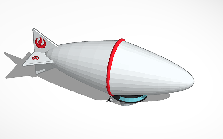 3D design Dirigible 15/10/21 | Tinkercad