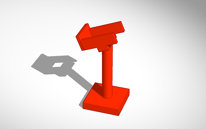 3D design x-box controller stand - Tinkercad