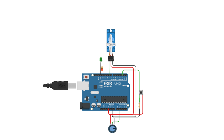 Circuit Design Watering System Tinkercad