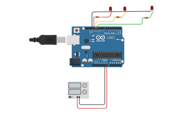 Circuit design MANUAL DE PROGRAMACIÓN | Tinkercad