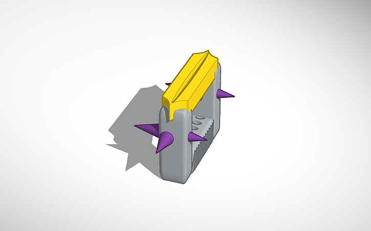 3D design blaster laser | Tinkercad