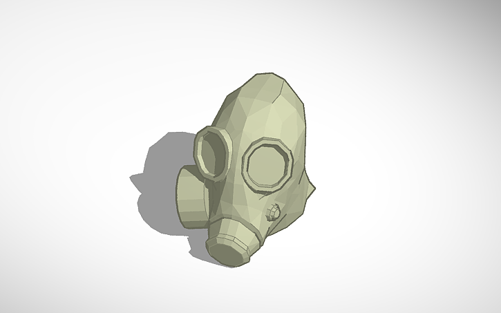 3D design tf2 pyro head mask - Tinkercad