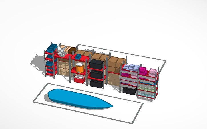 3D design Assembly Line 1 Station 1 - Tinkercad