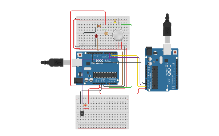 Circuit design Project IOT Final - Tinkercad