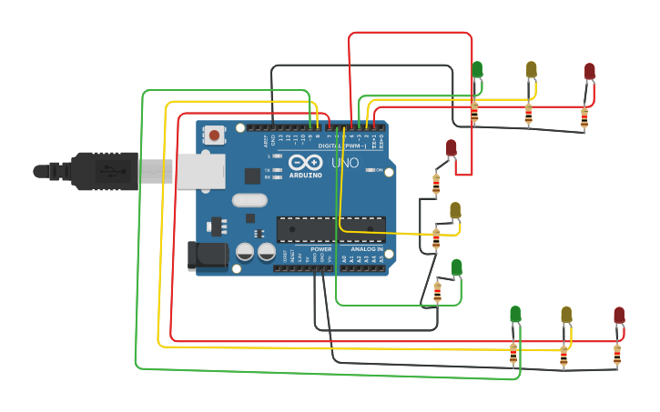 Circuit design Task 1 | Tinkercad