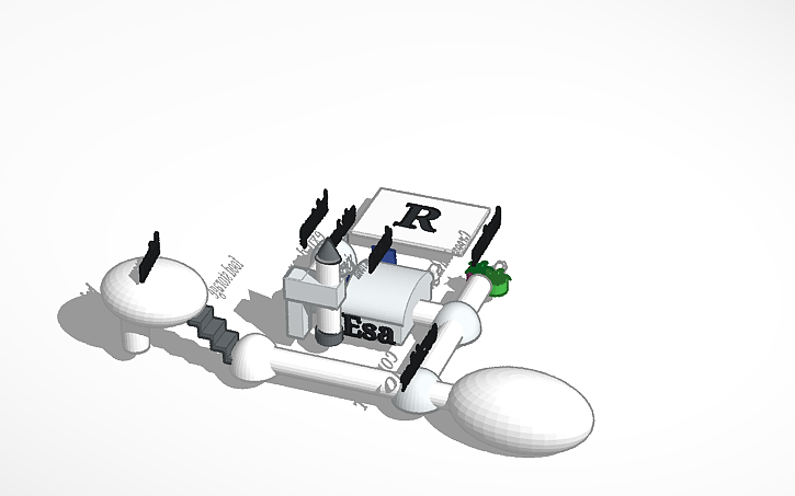 3D design Copy of Moon base - Tinkercad