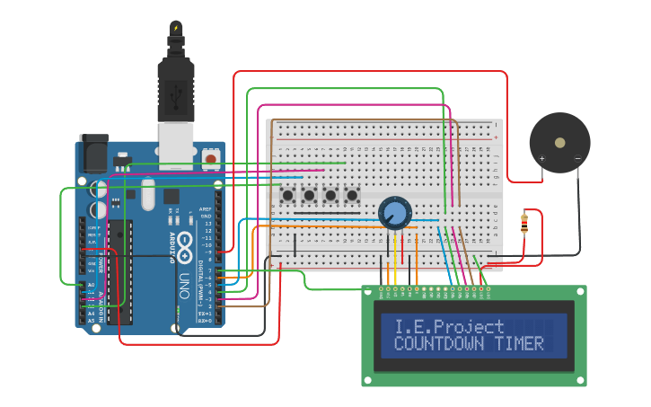 Circuit Design Timer Tinkercad