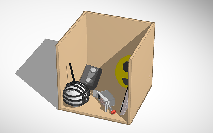 3D design Time Capsule - Tinkercad
